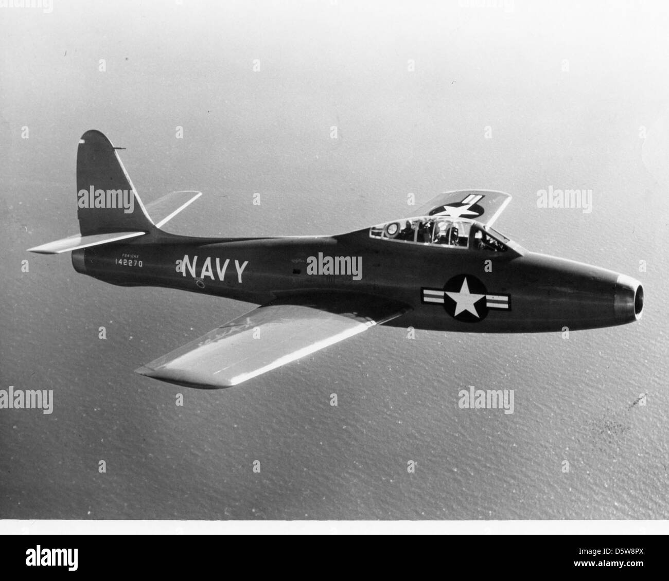 Republic thunderjet Black and White Stock Photos & Images - Alamy