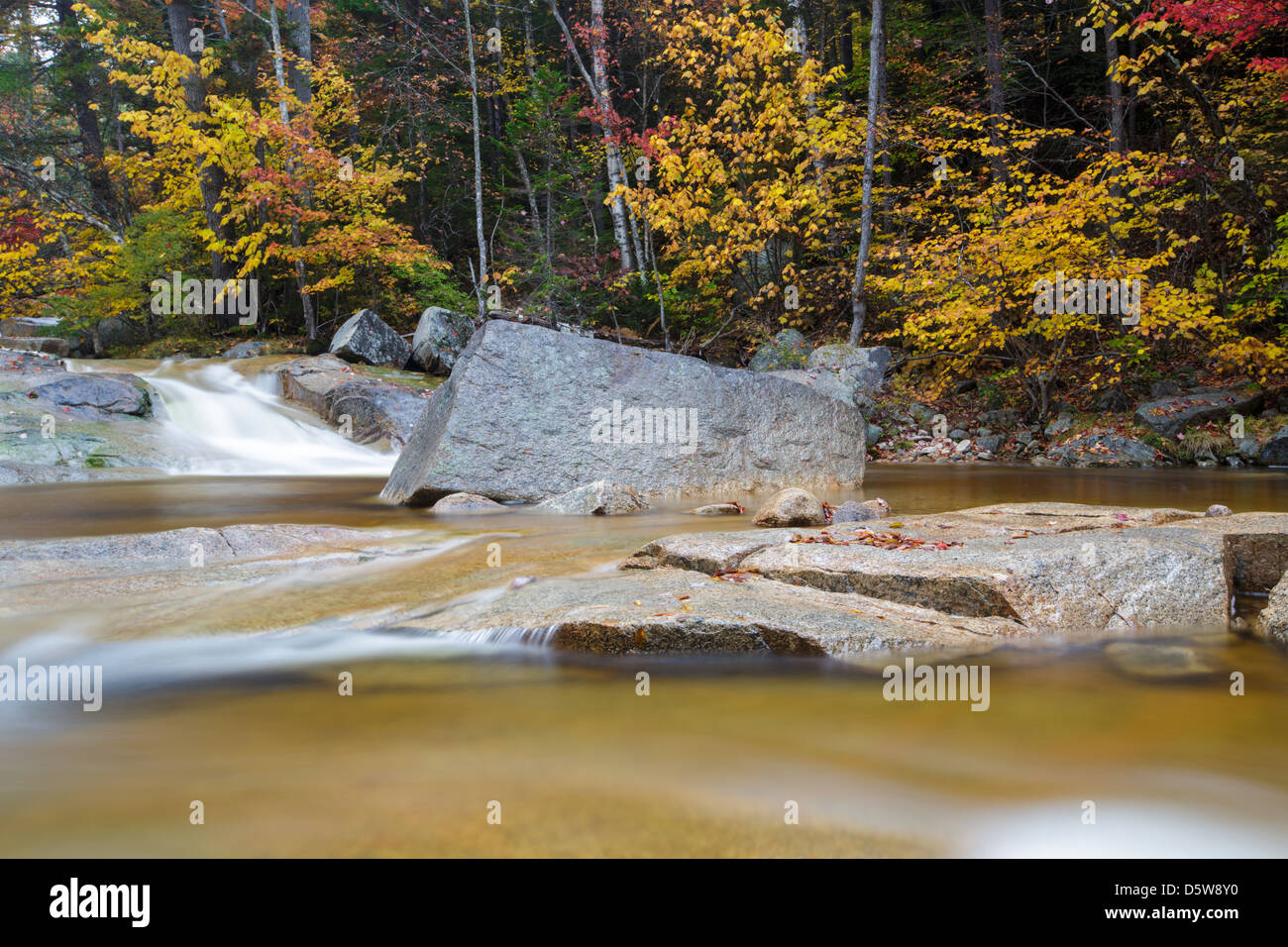 Swift River just off the Kancamagus Scenic Byway in the White Mountains ...