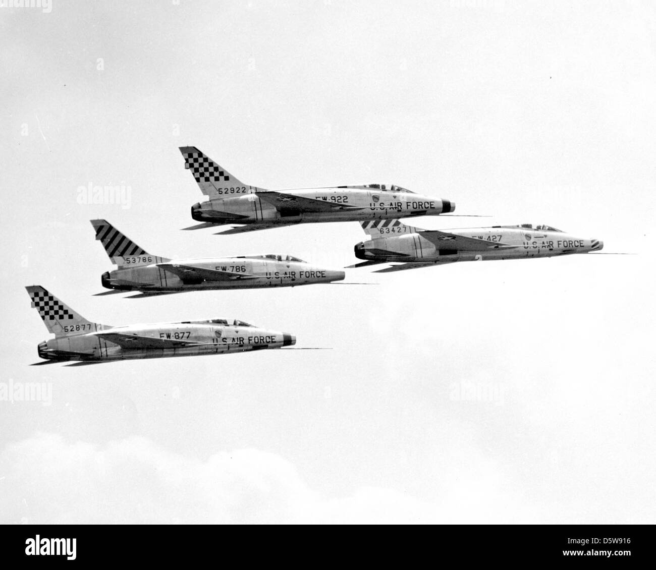 The North American F-100D Super Sabre was a supersonic fighter-bomber ...