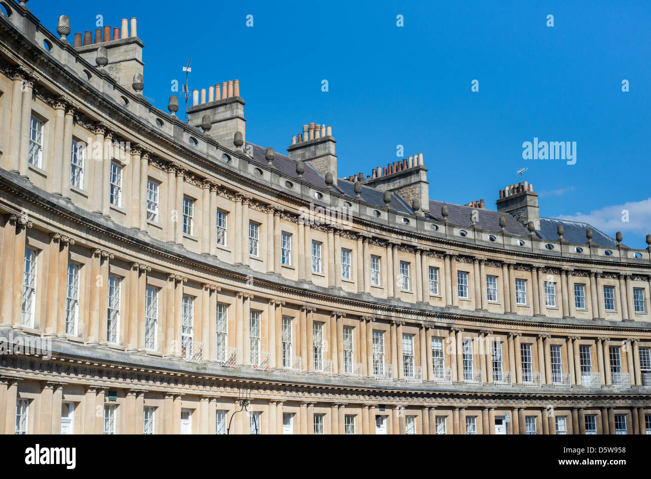 The Royal Crescent in Bath, Somerset, England Stock Photo - Alamy