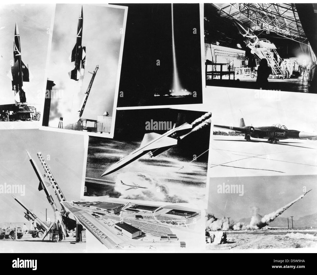 The BOMARC missile was an early American surface-to-air missile system ...