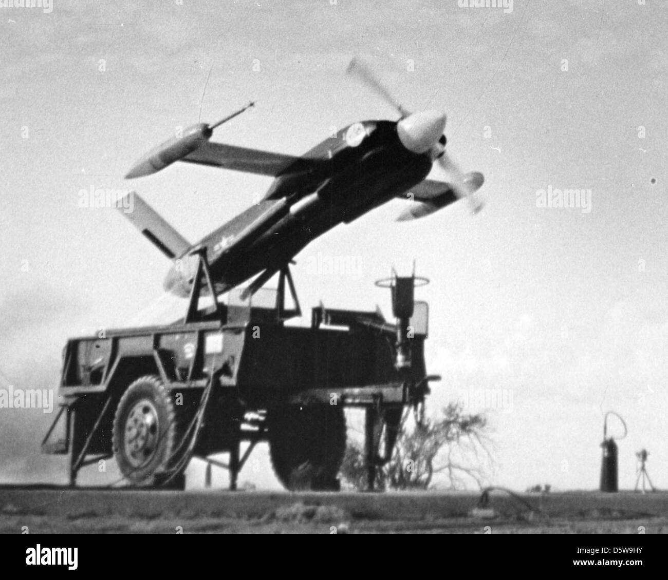 The Radioplane drone was the first mass-produced unmanned aerial ...