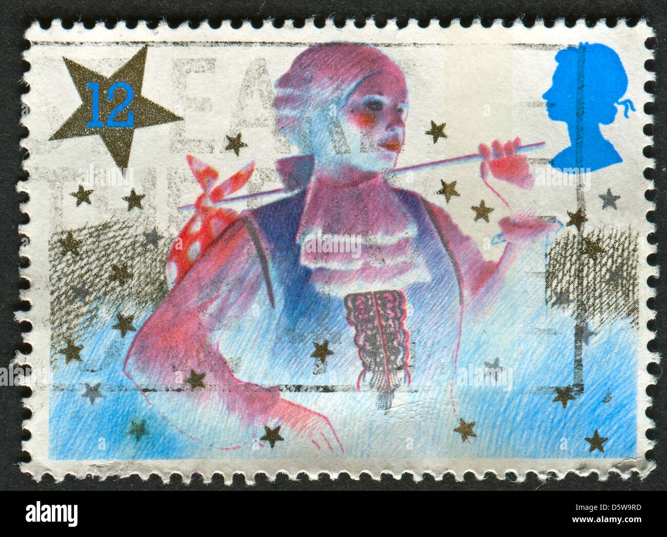 UK - CIRCA 1985: A stamp printed in UK shows image of The Christmas ...