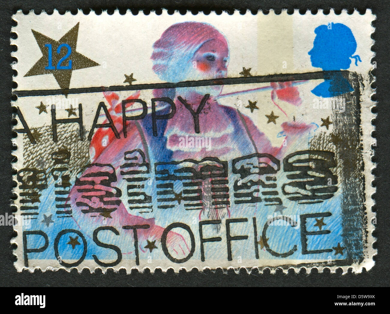 UK - CIRCA 1985: A stamp printed in UK shows image of The Christmas ...