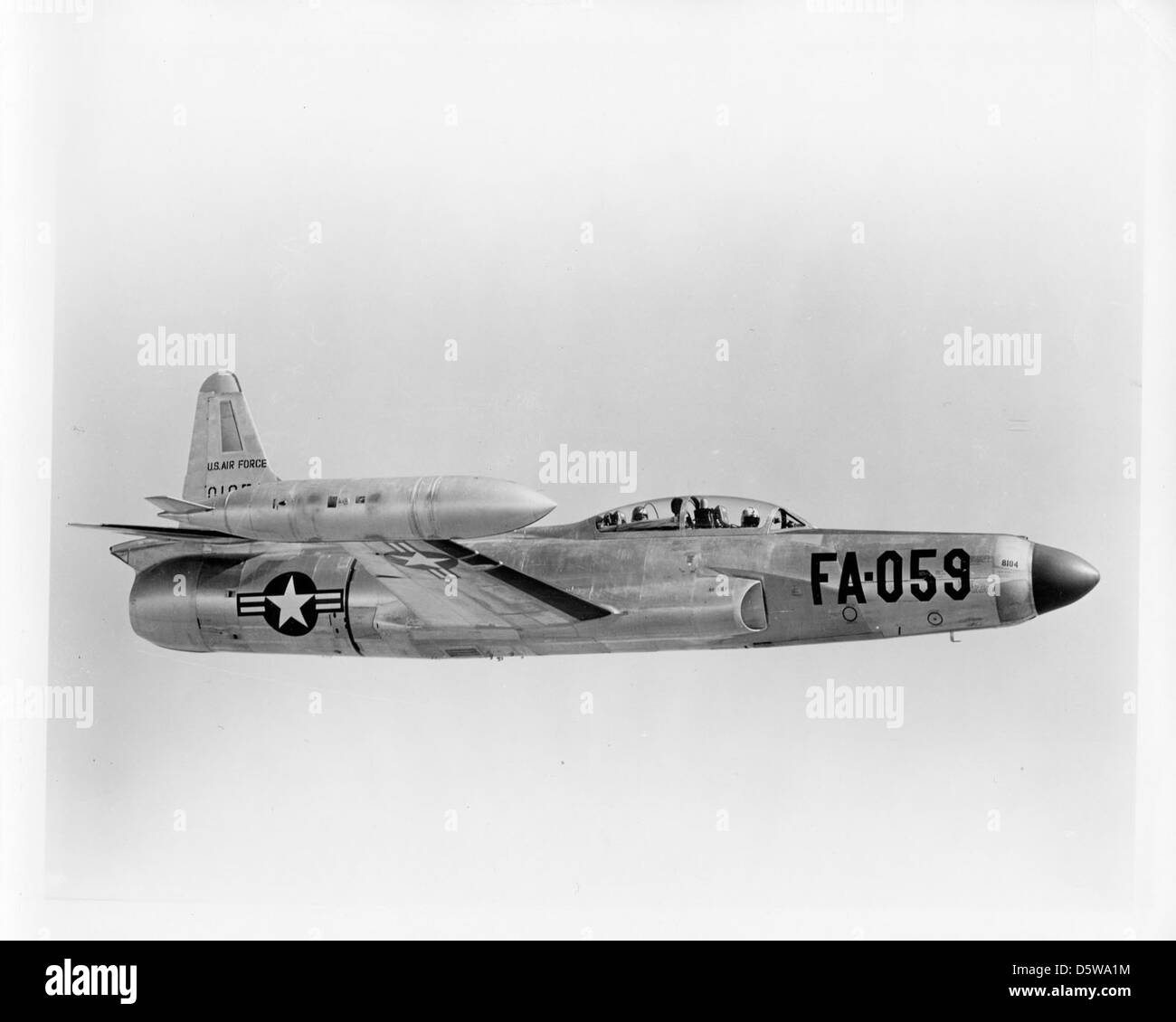 The Lockheed F-94C-1-LO Starfire, a variant of the F-94 Starfire, was a ...