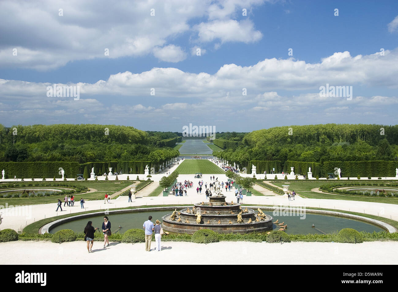 Park of The Palace of Versailles Stock Photo - Alamy