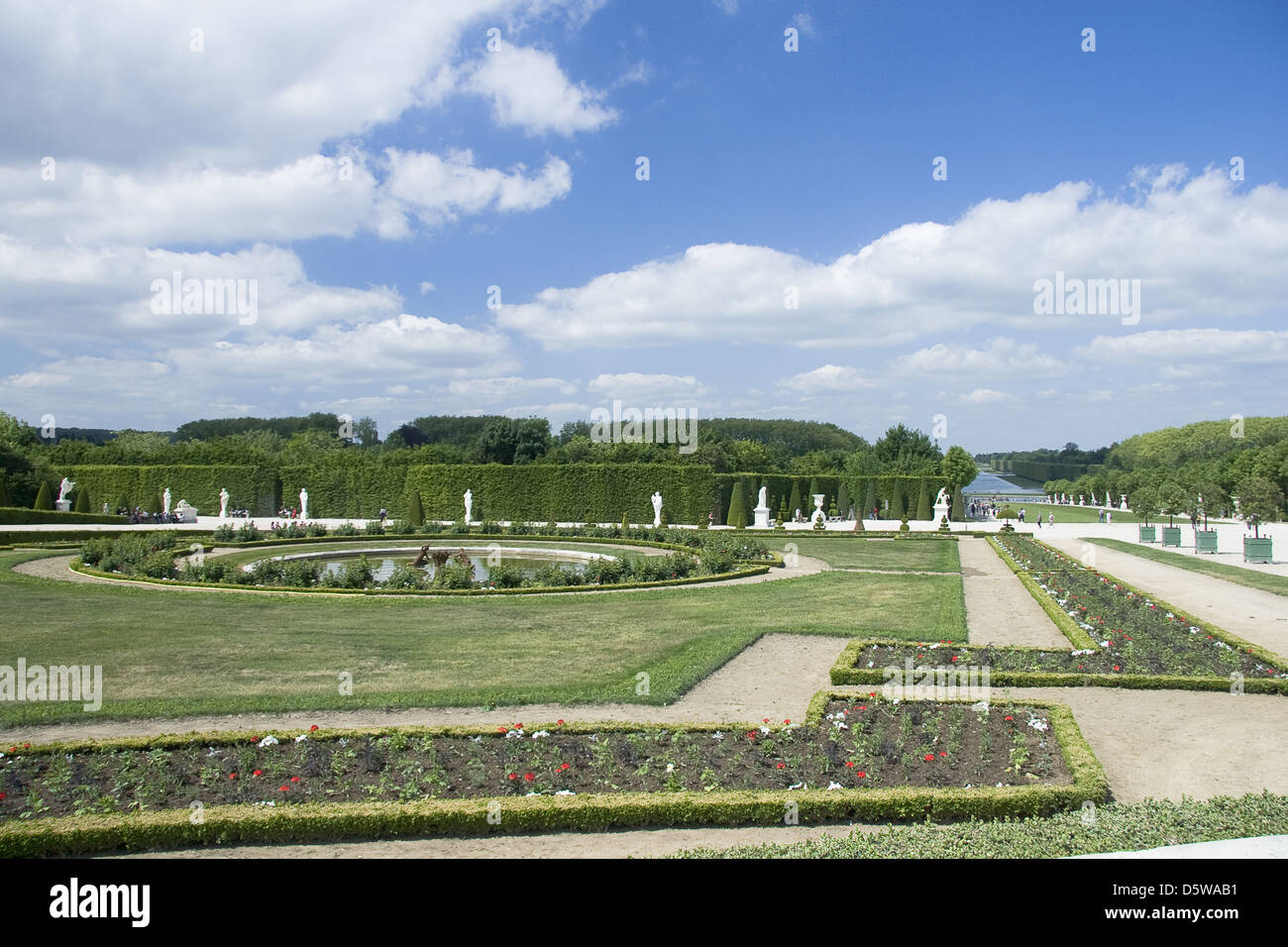 Park of The Palace of Versailles Stock Photo - Alamy