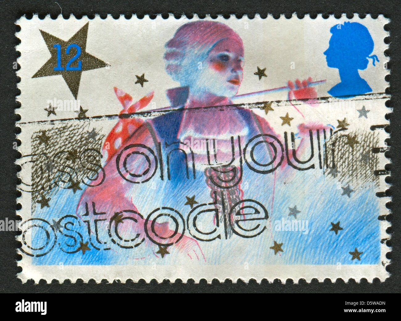 UK - CIRCA 1985: A stamp printed in UK shows image of The Christmas ...