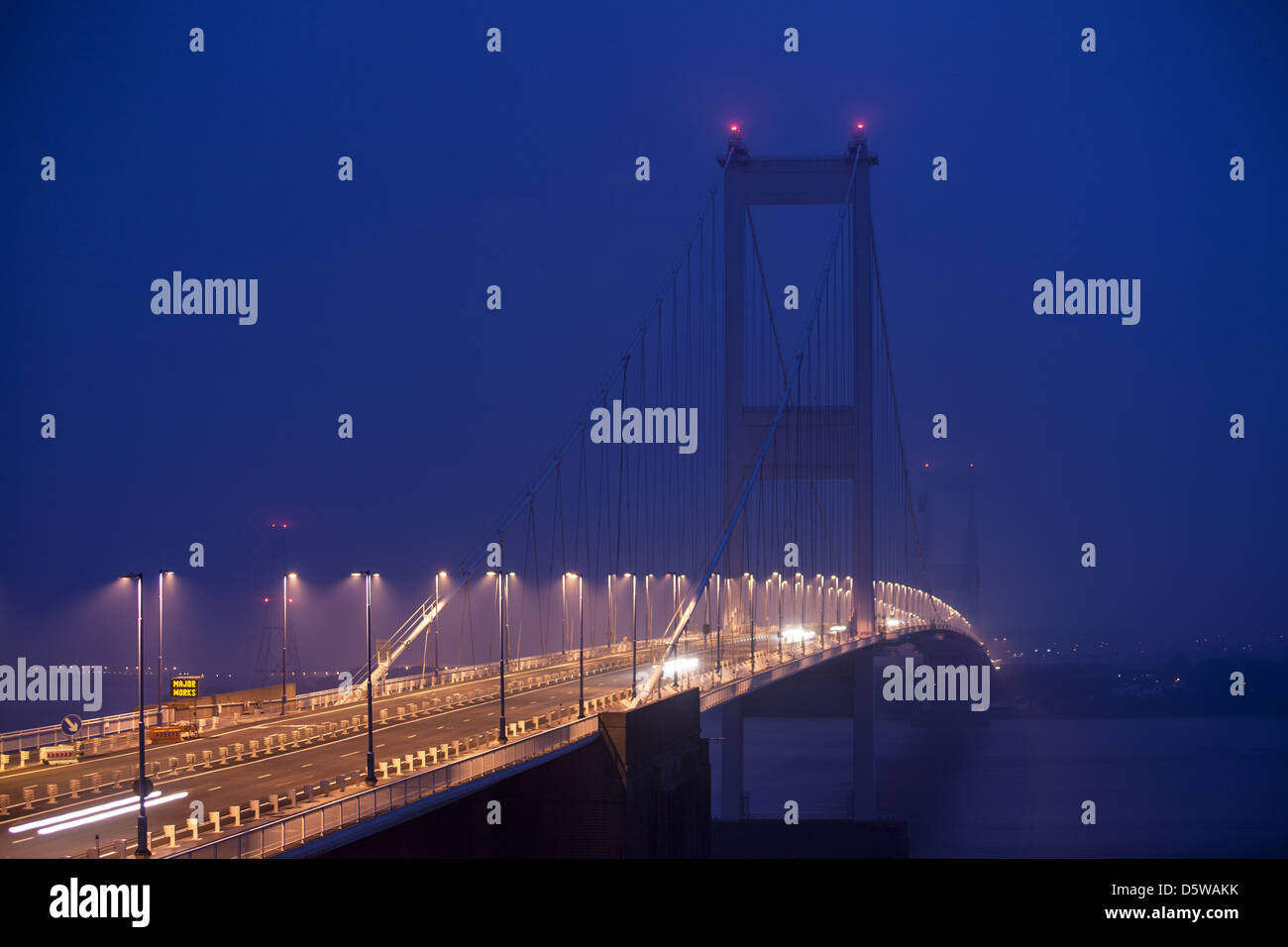 M48 Severn Bridge at dawn Stock Photo - Alamy