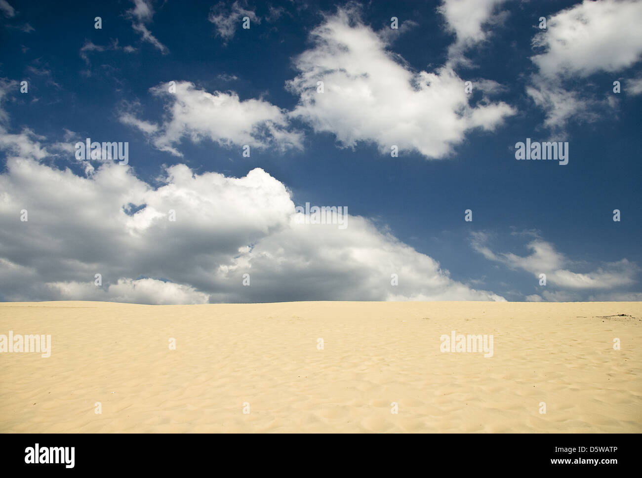 Desert and sky Stock Photo - Alamy