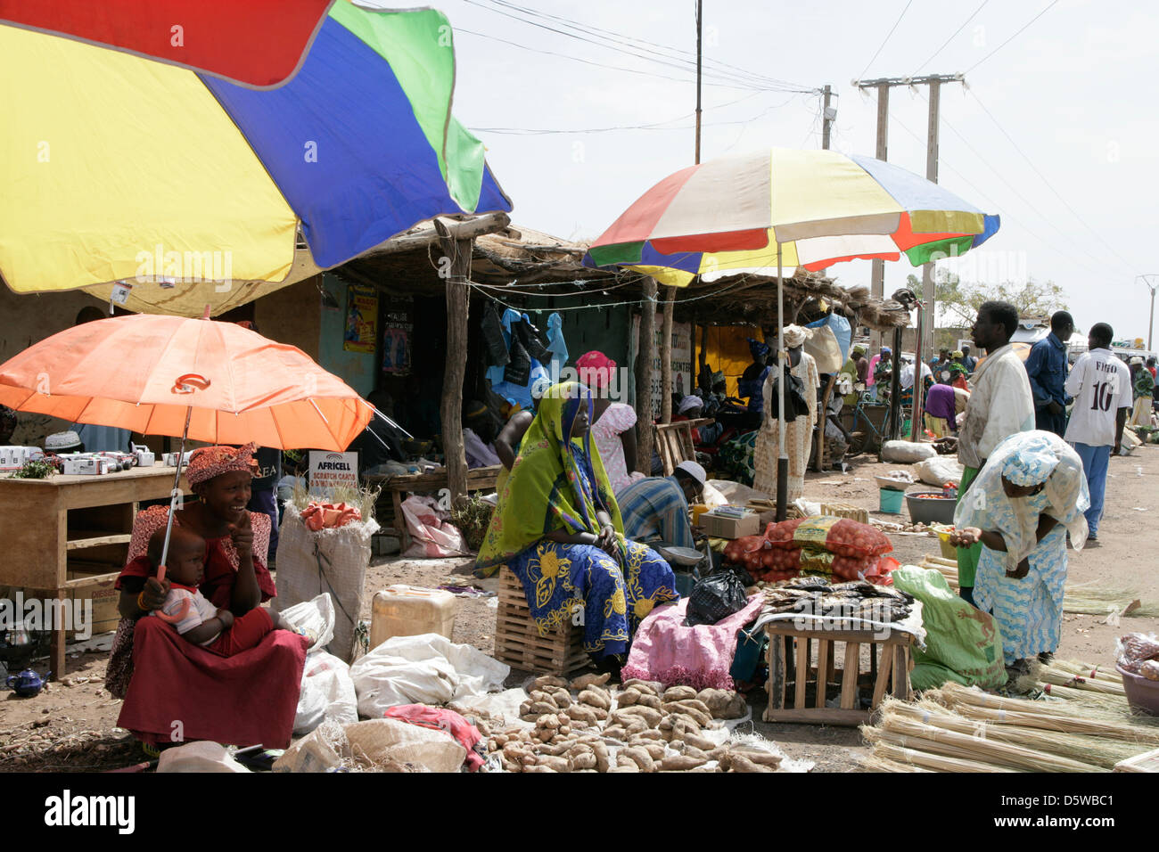 Gambia africa food groundnuts hi-res stock photography and images - Alamy