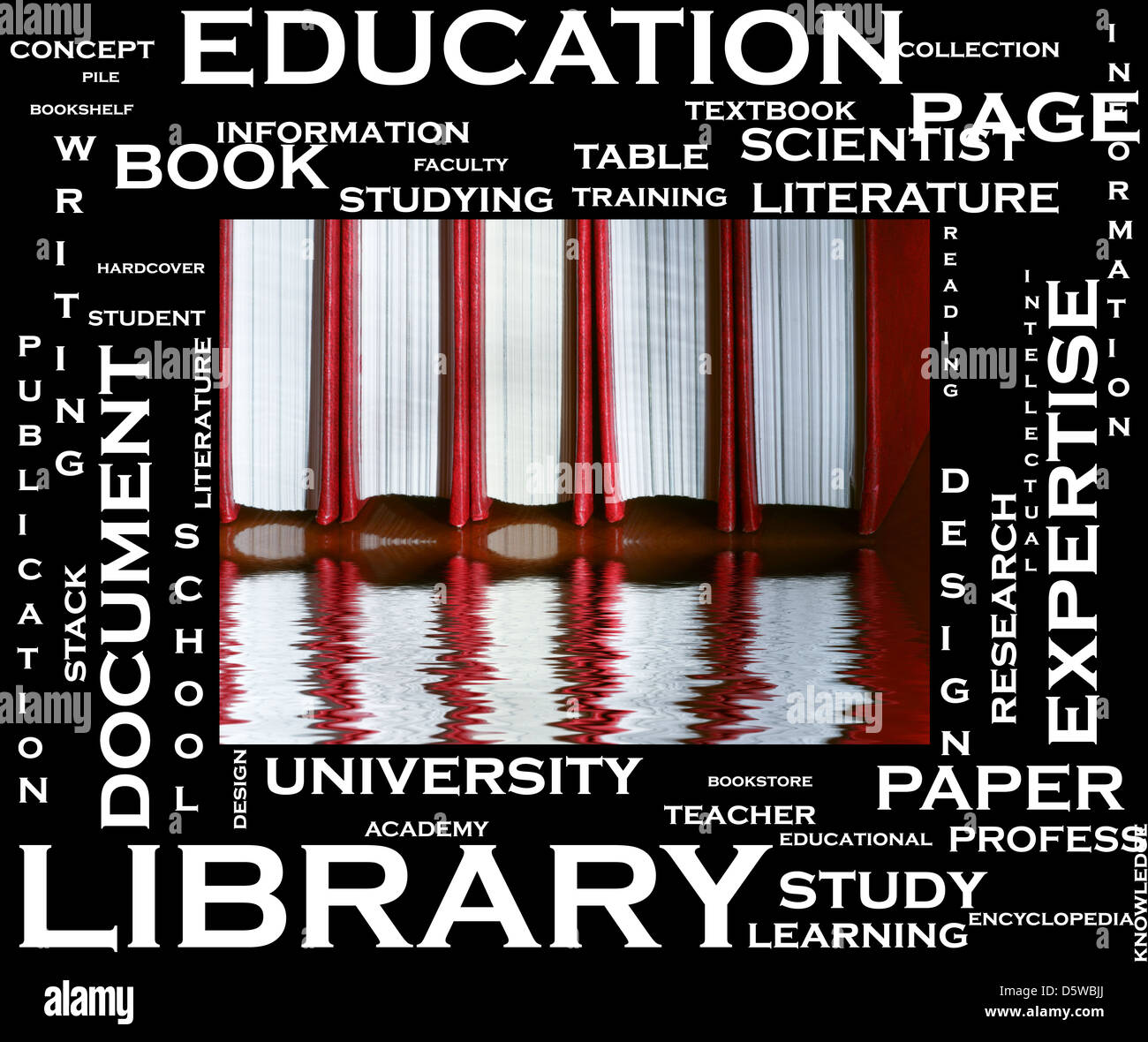 Education concept in tag cloud Stock Photo - Alamy