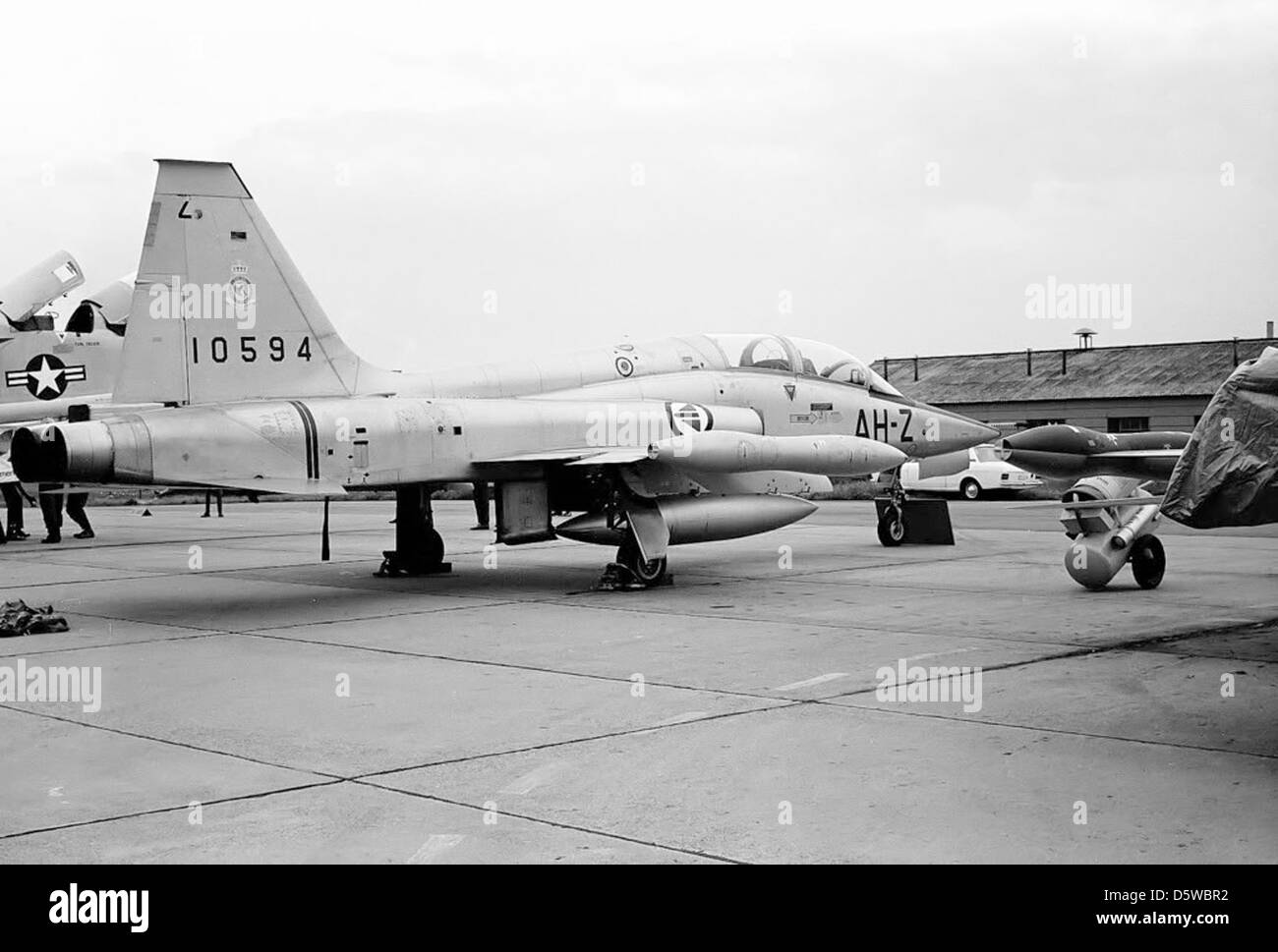 The Northrop F-5B Freedom Fighter is a two-seat variant of the F-5A ...