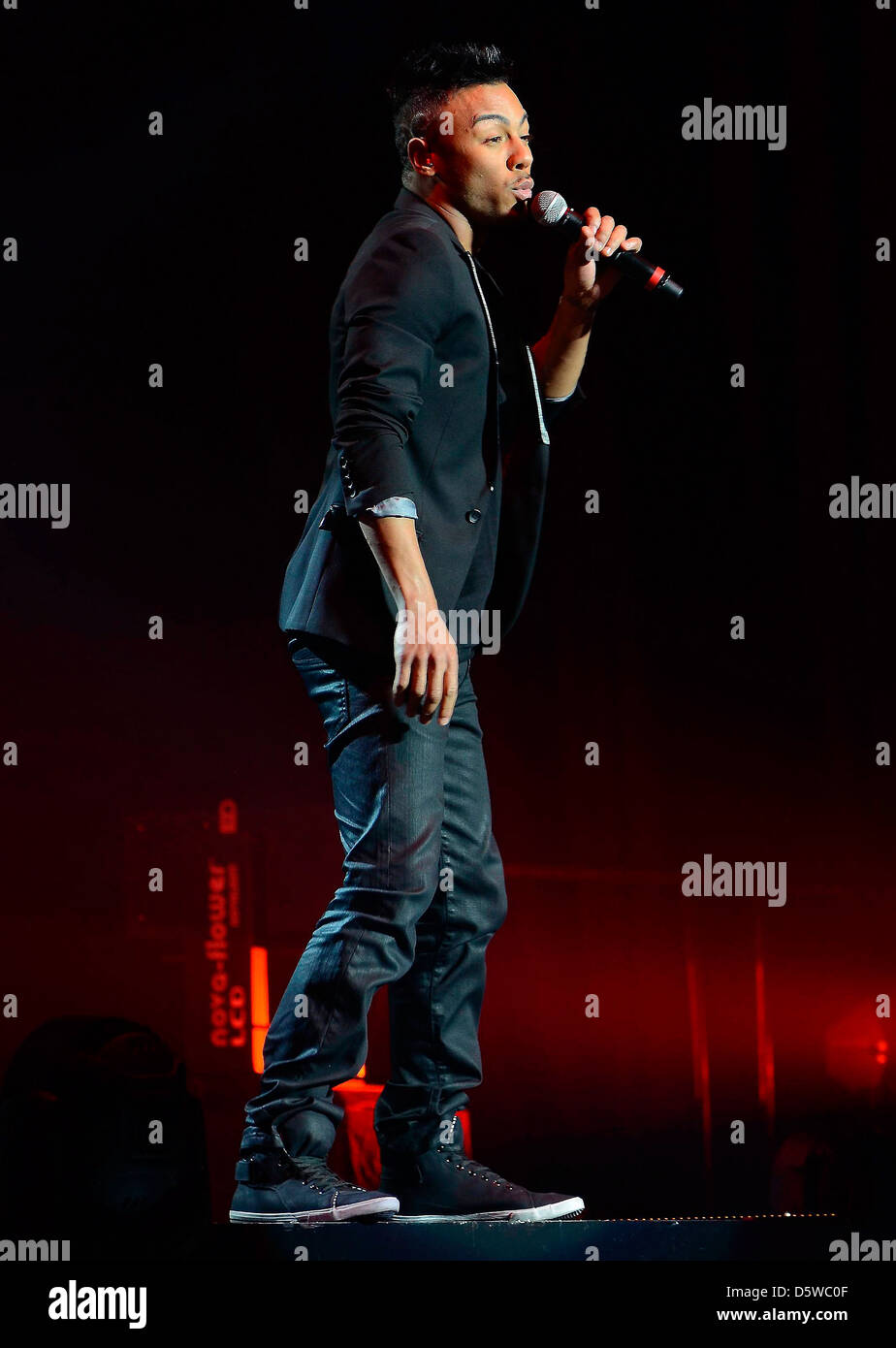 Marcus Collins 'X Factor Tour' live at the 02 arena Dublin, Ireland ...