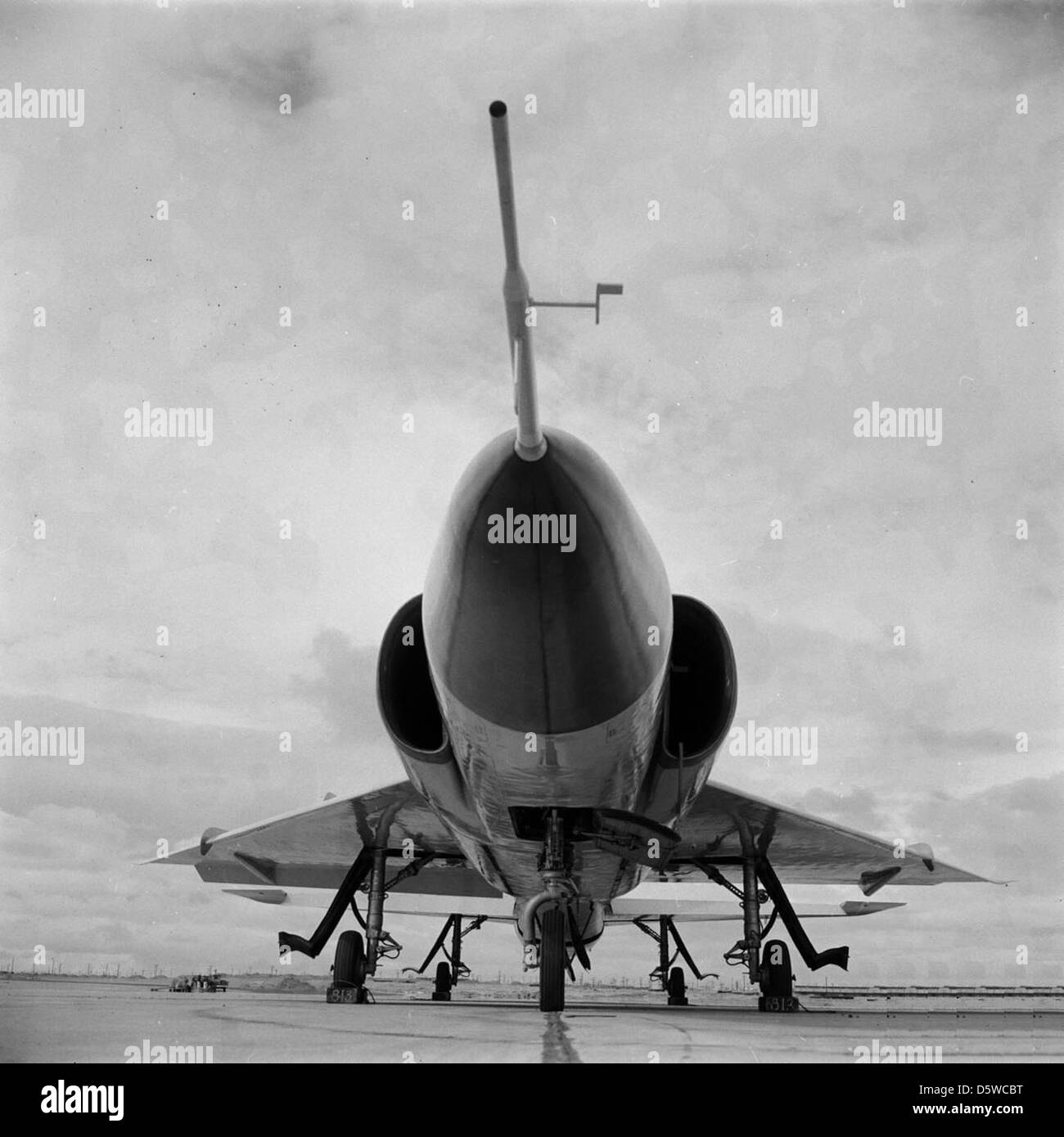 The Convair F-102 Delta Dagger, an early U.S. Air Force supersonic ...