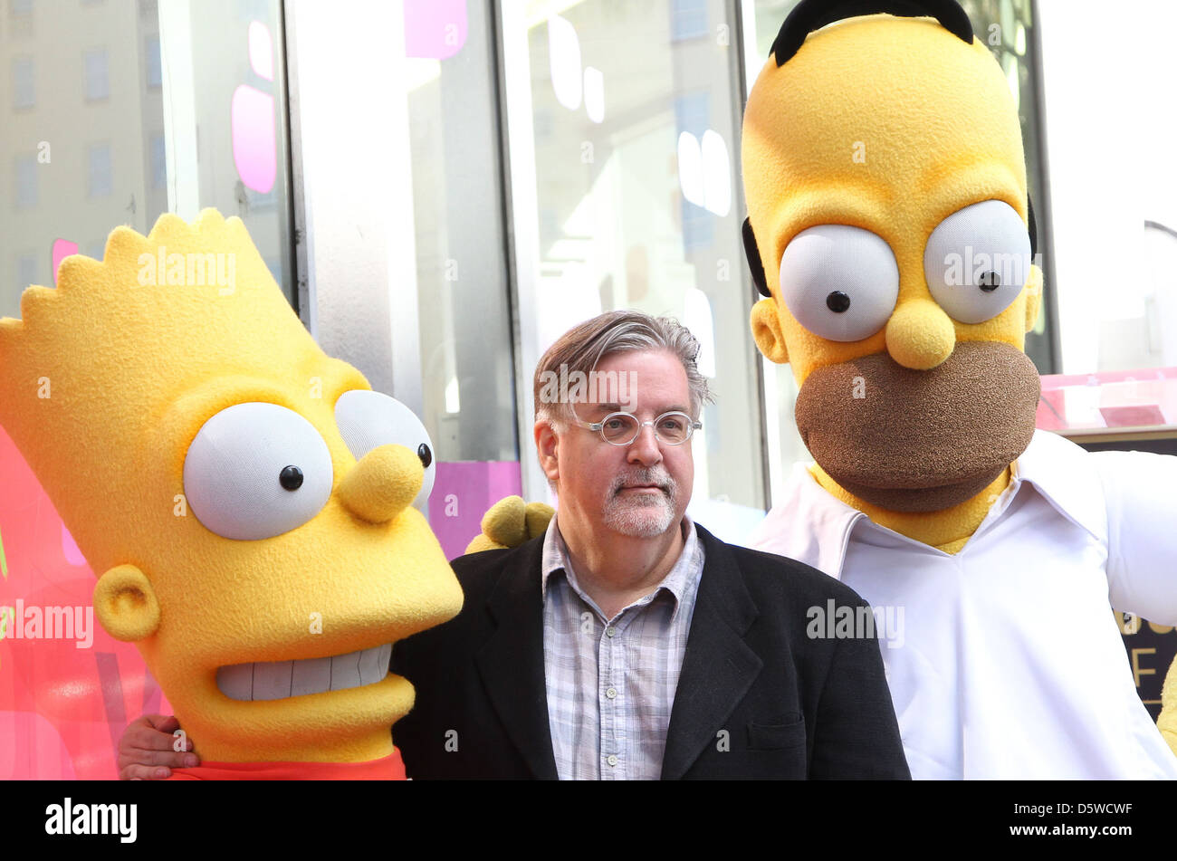 Matt Groening Creator of 'The Simpsons' Matt Groening receives a Star ...