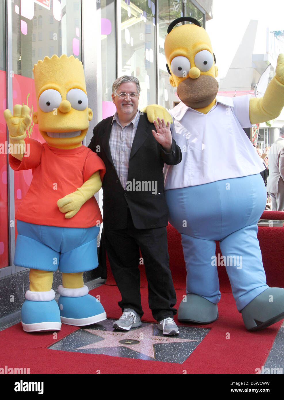 Matt Groening Creator of 'The Simpsons' Matt Groening receives a Star ...