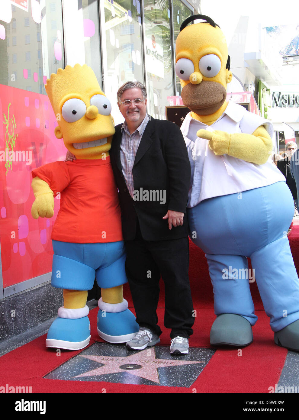 Matt Groening Creator of 'The Simpsons' Matt Groening receives a Star ...