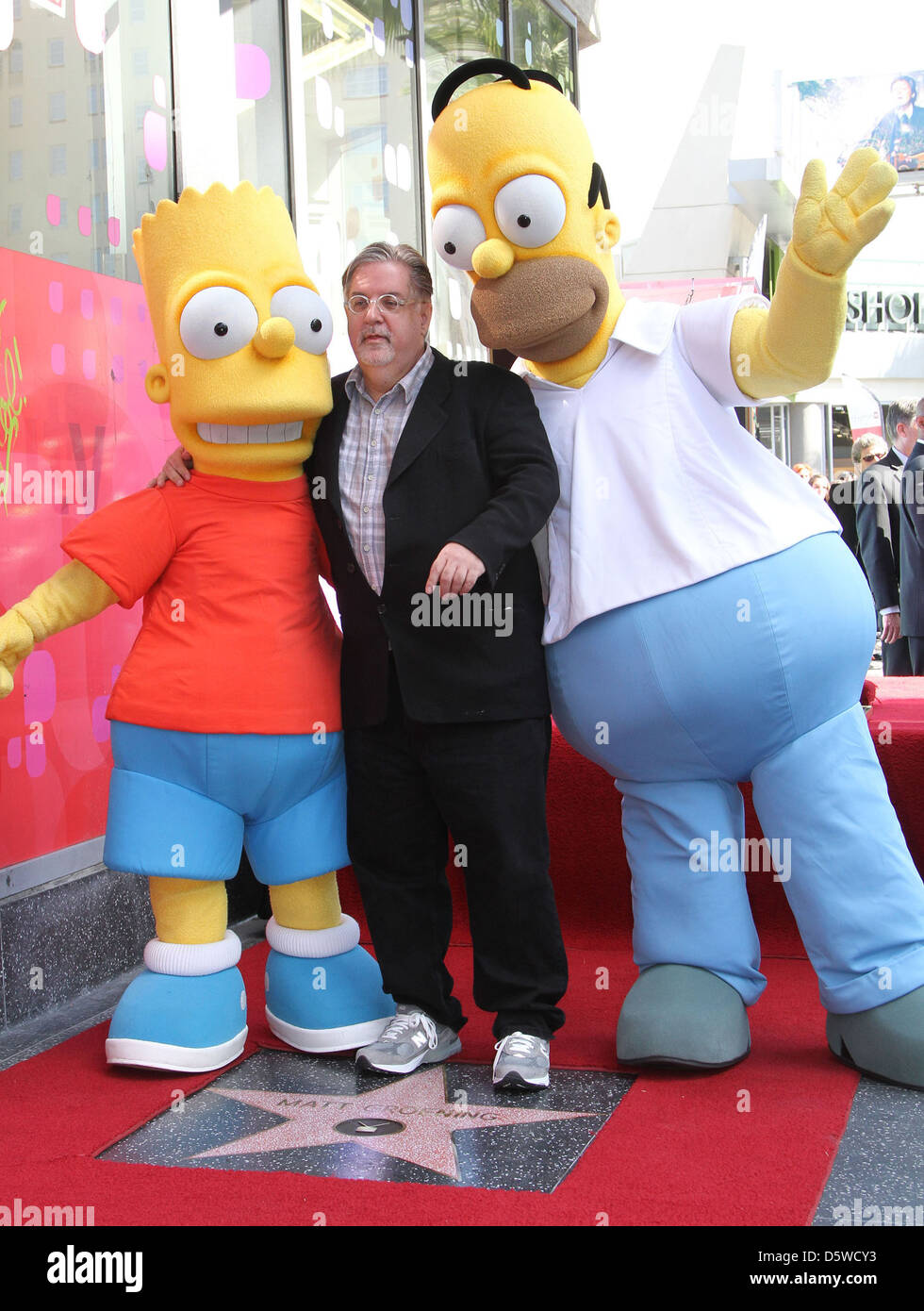 Matt Groening Creator of 'The Simpsons' Matt Groening receives a Star ...