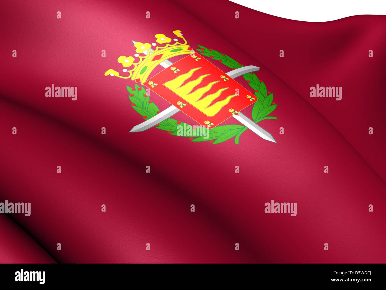 Valladolid flag hi-res stock photography and images - Alamy