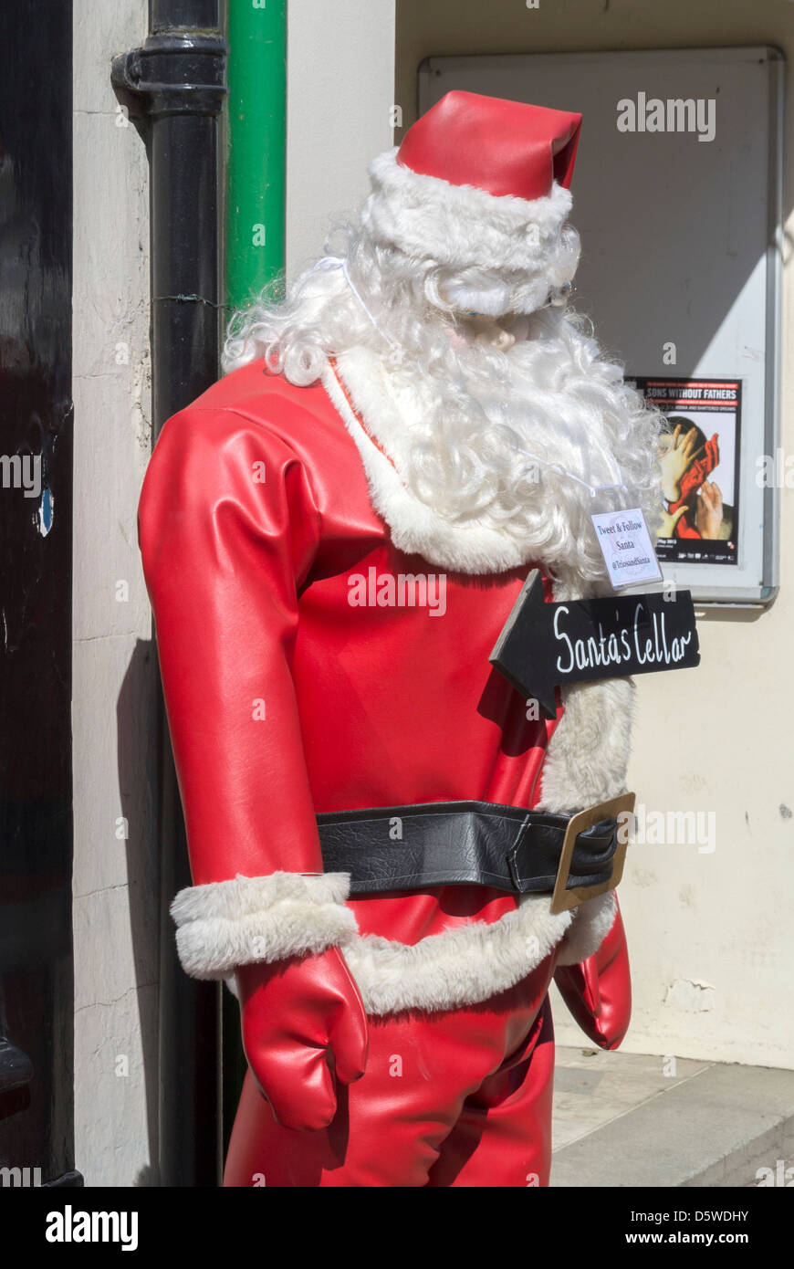 santa claus on a street Stock Photo - Alamy