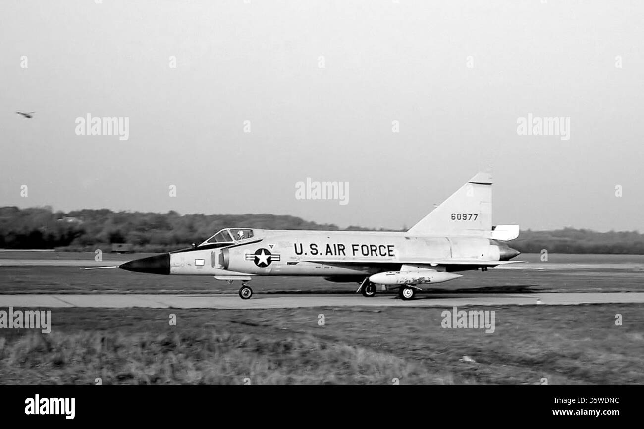 The Convair F-102A Delta Dagger was a supersonic interceptor used by ...