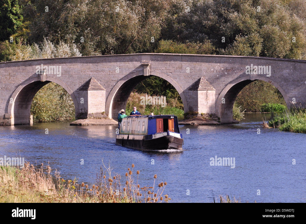 Milton Ferry Bridge, River Nene Peterborough Stock Photo - Alamy