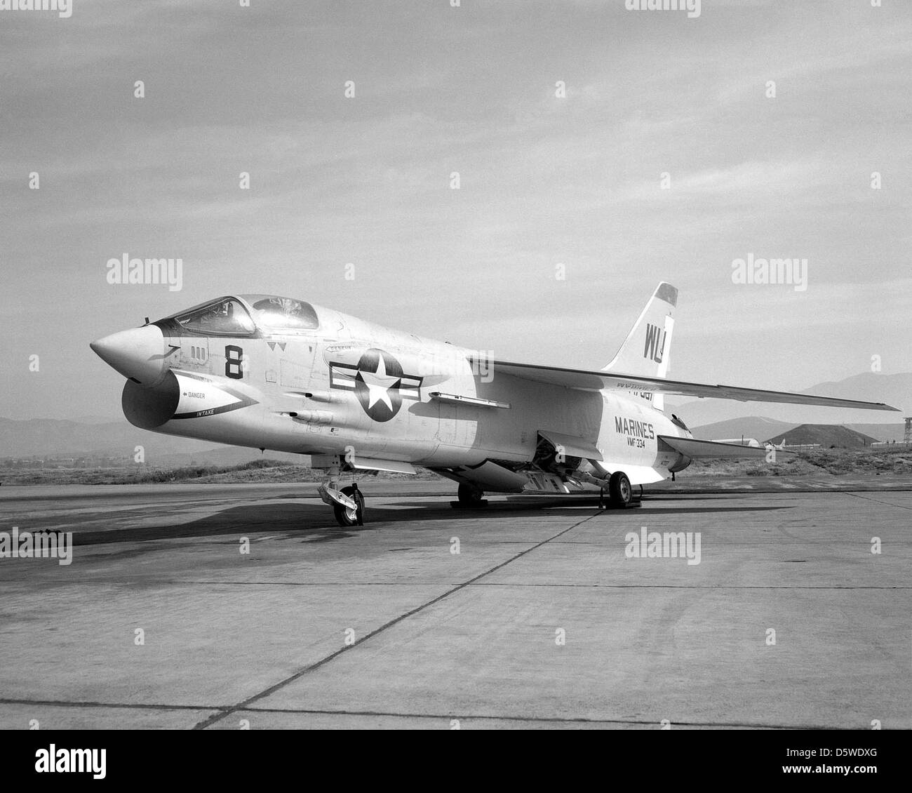 Vought crusader Black and White Stock Photos & Images - Alamy