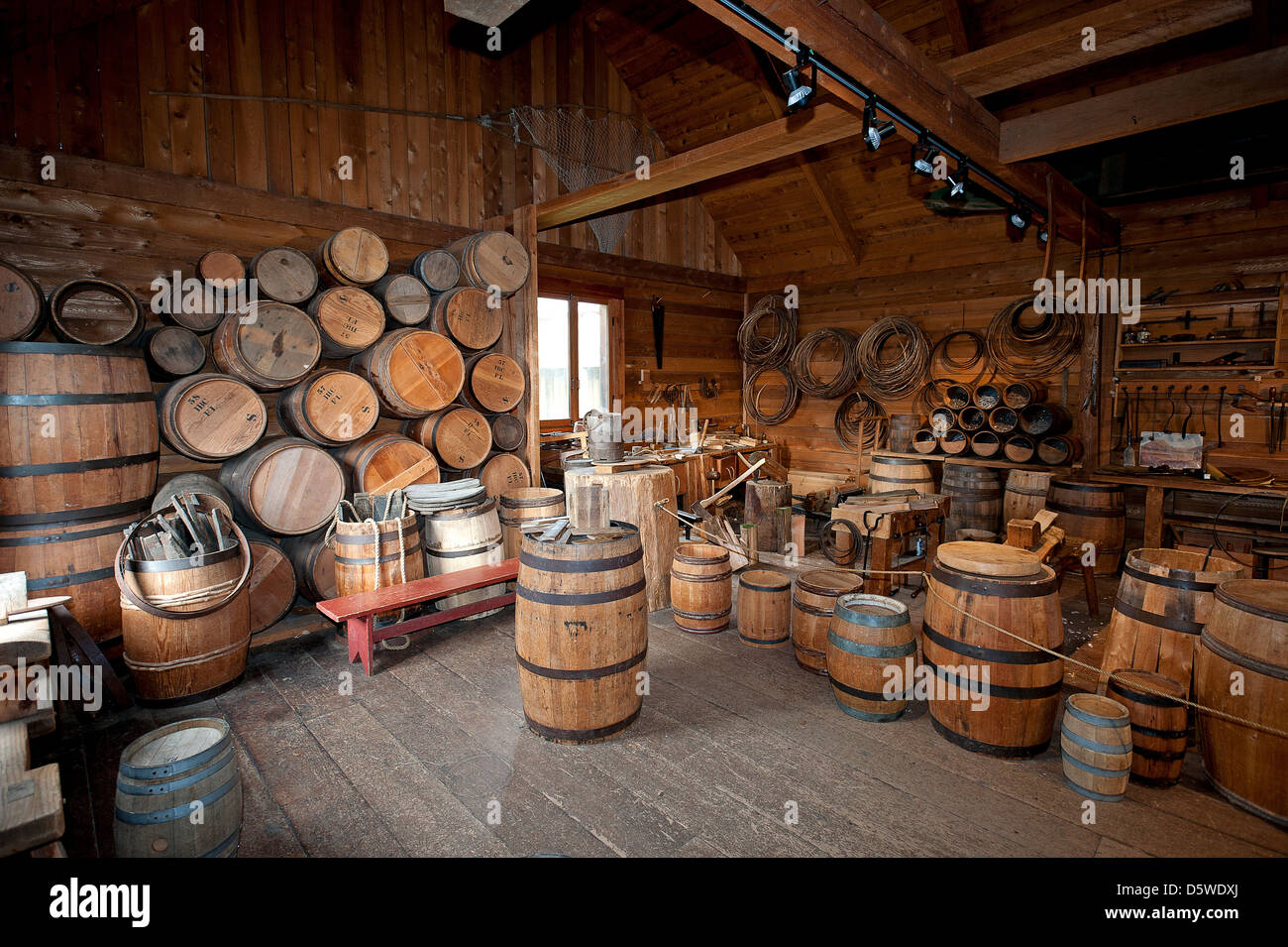 Barrel making tools hi-res stock photography and images - Alamy