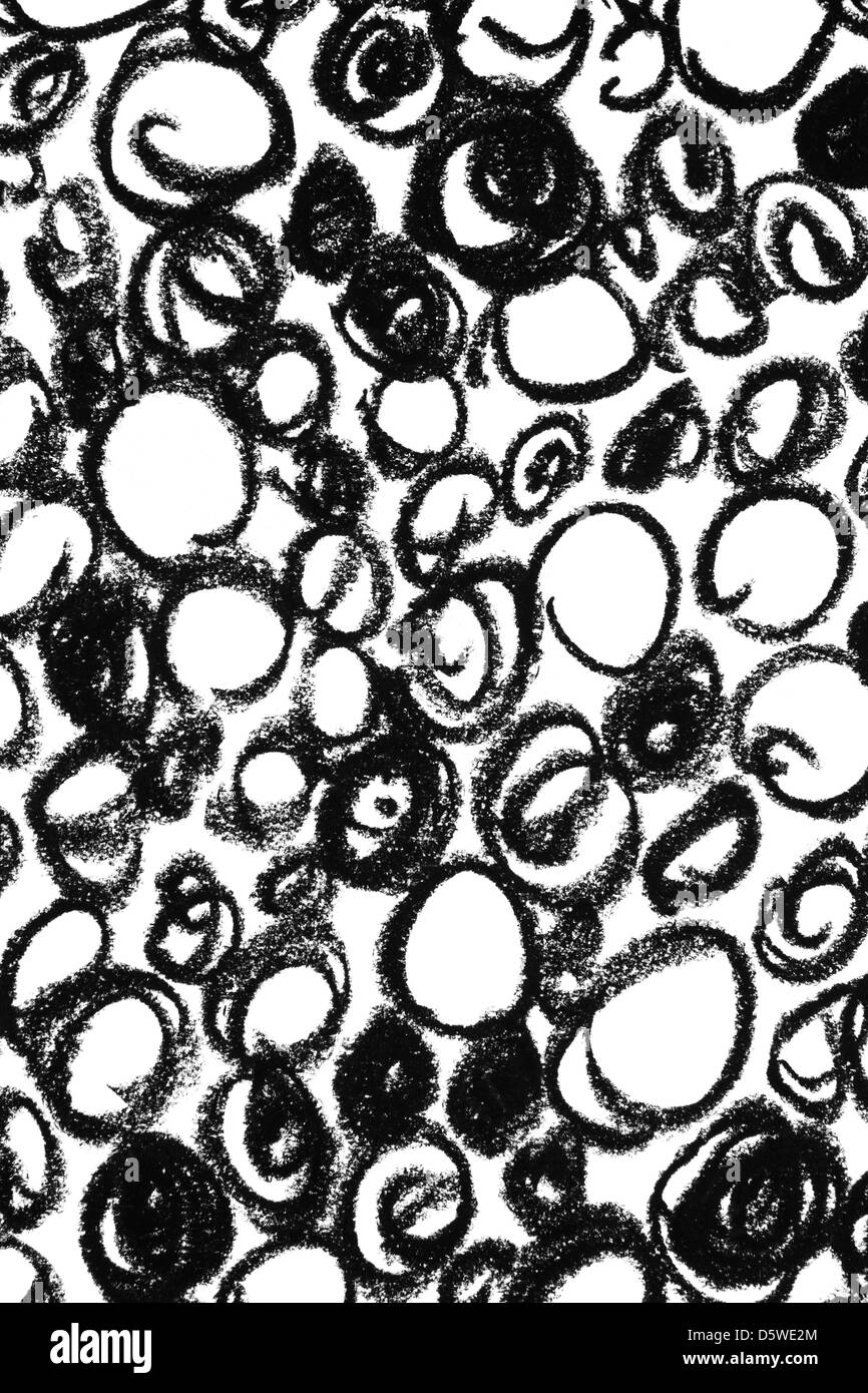 Circular hand draw geometric Black and White Stock Photos & Images - Alamy