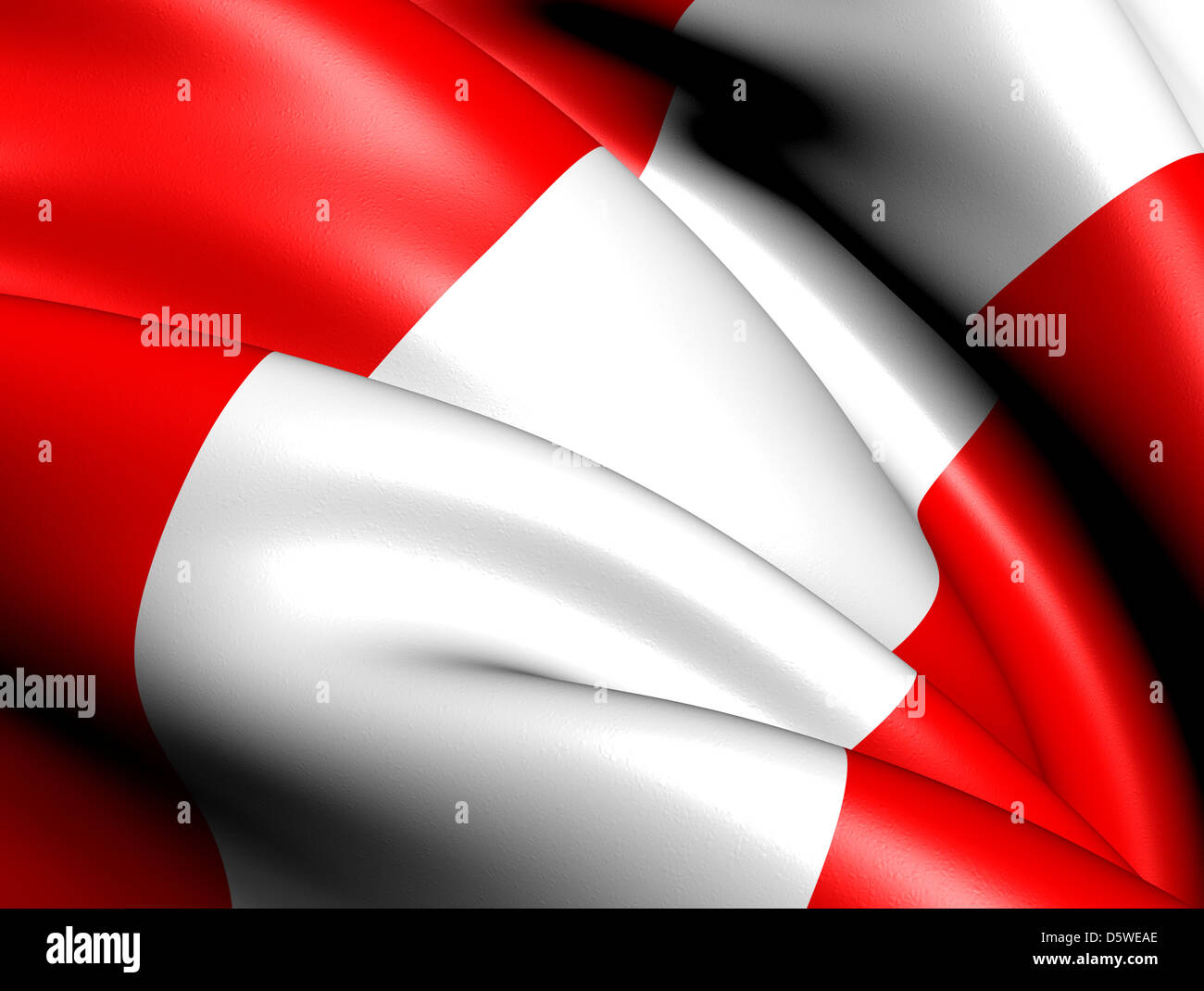Flag of Peru. Close Up Stock Photo - Alamy