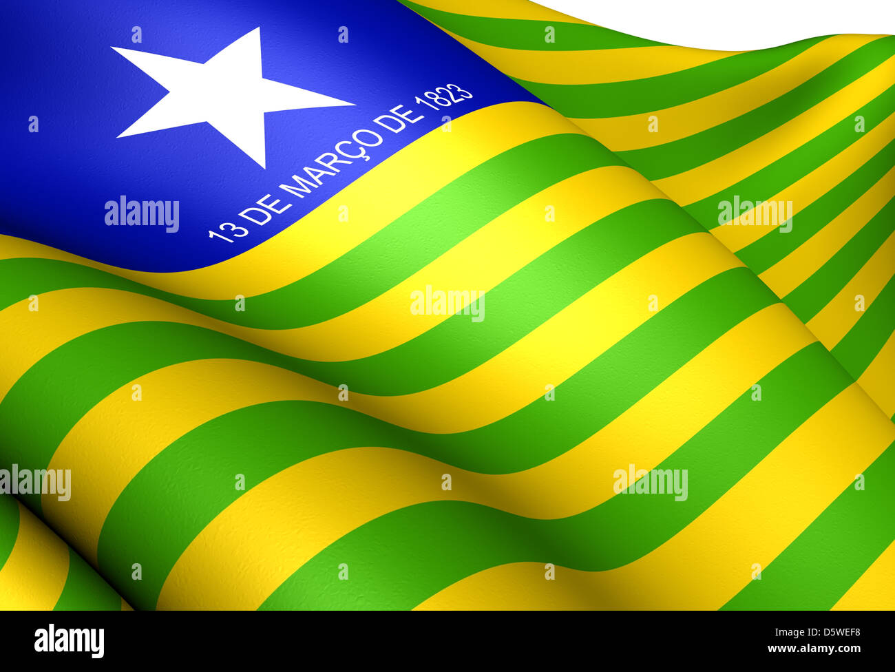 Flag of Piaui Stock Photo - Alamy