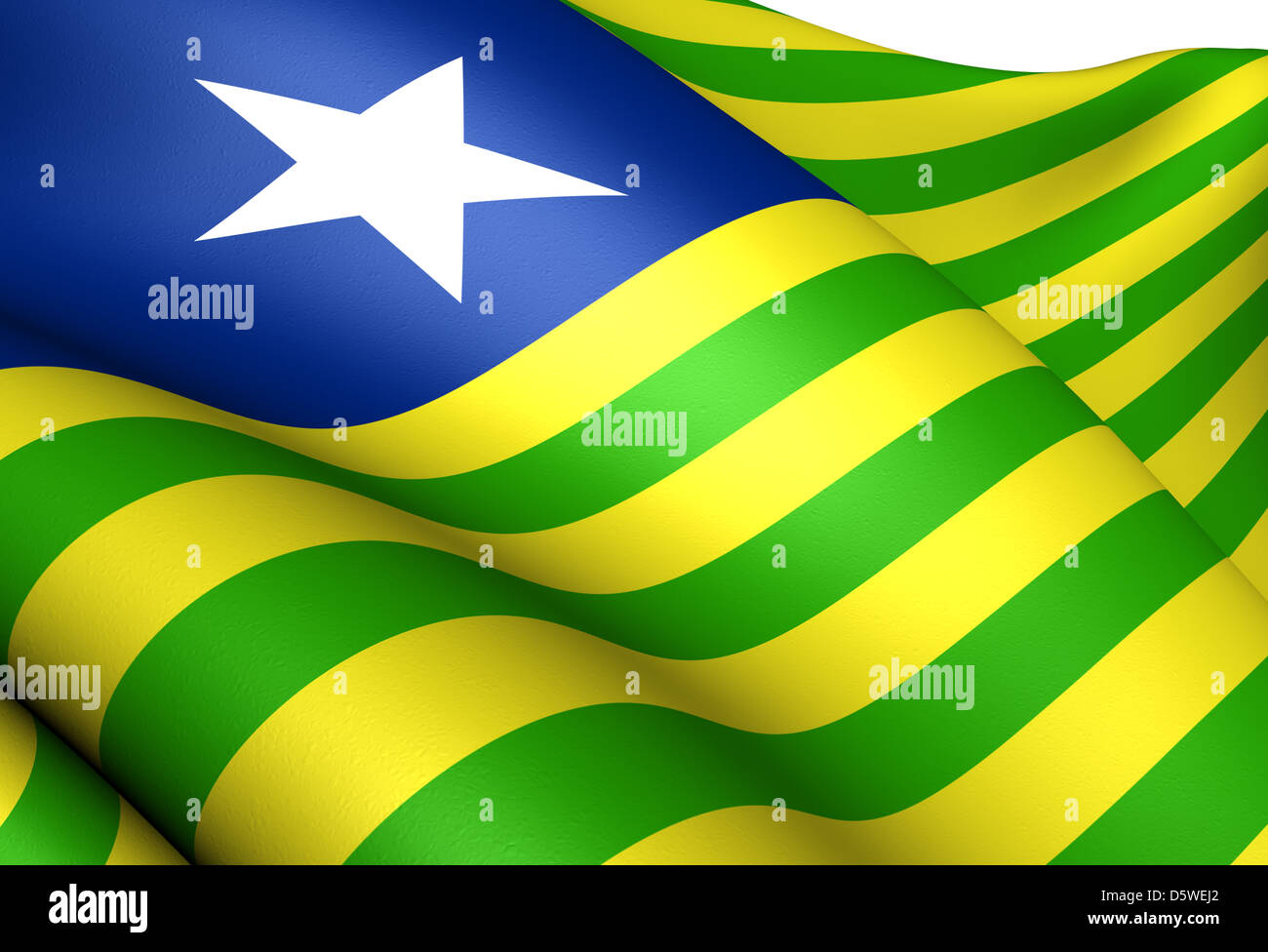 Flag of Piaui Stock Photo - Alamy