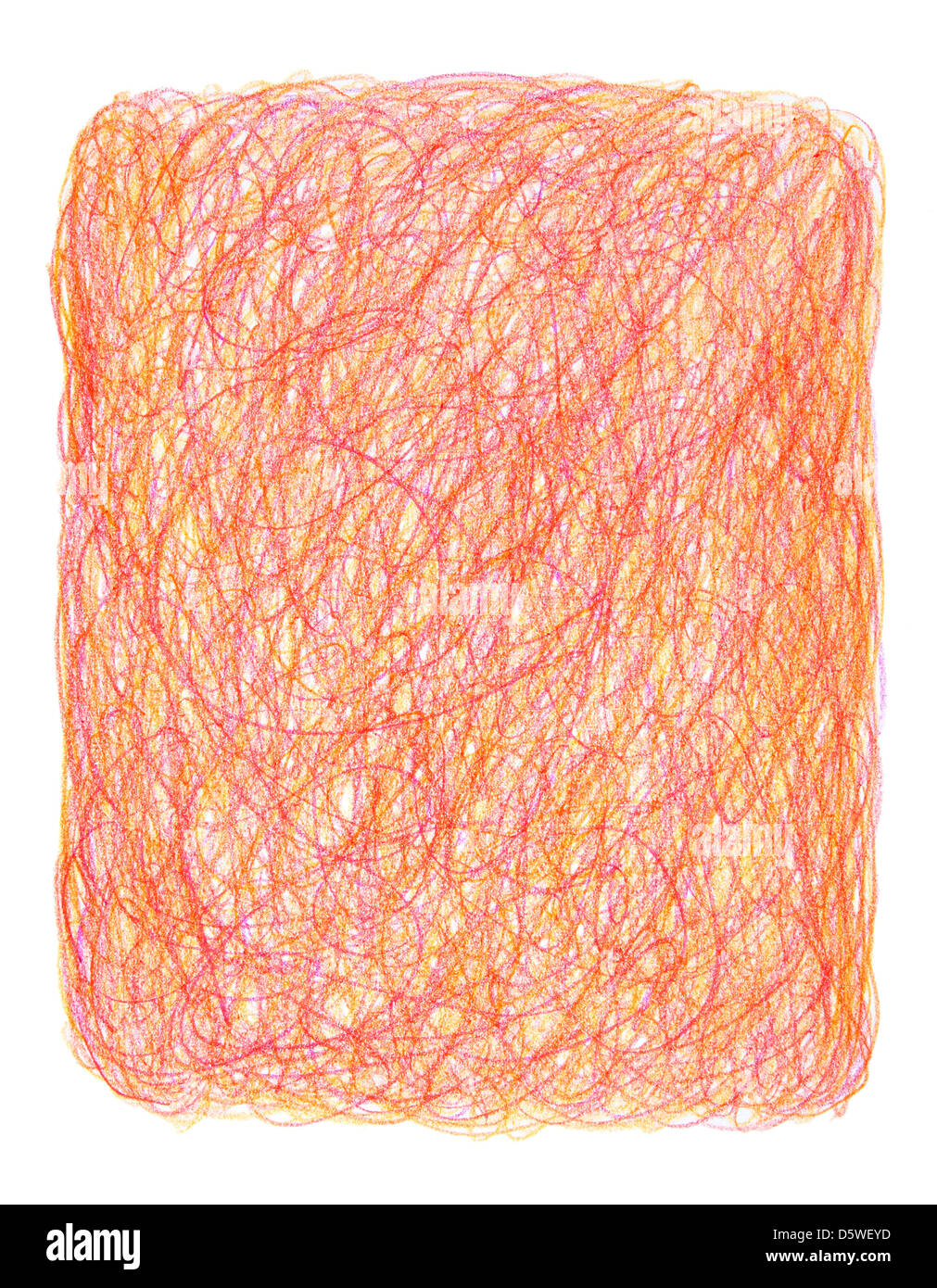 Crayon scribbles Cut Out Stock Images & Pictures - Alamy