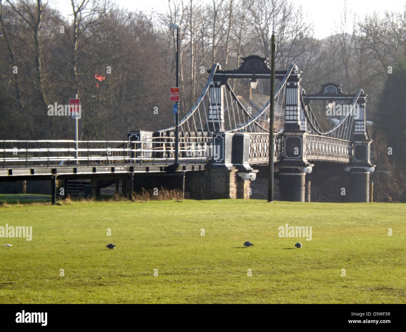 Ferry Bridge Burton on Trent Stock Photo - Alamy