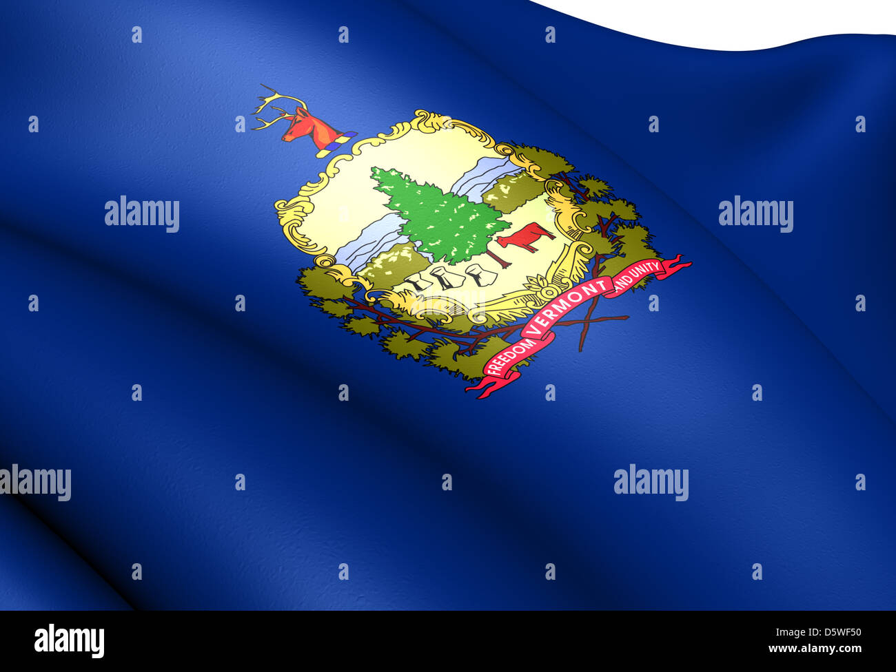 Flag of Vermont Stock Photo - Alamy