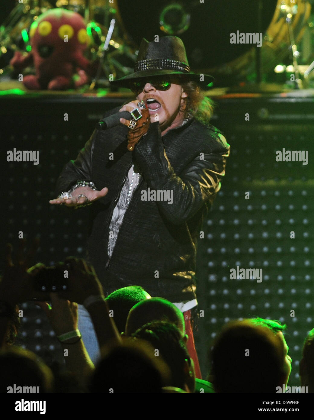 Axl Rose Guns N' Roses perform at the Fillmore Miami Beach Miami Beach ...