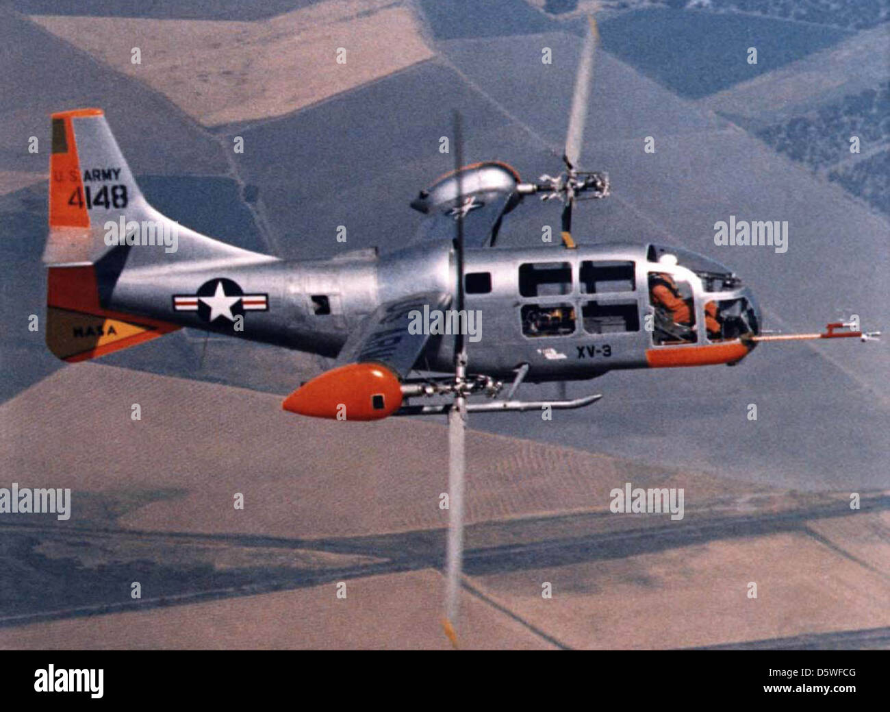 The Bell XV-3, also known as the XH-33-BF, was an experimental tilt ...