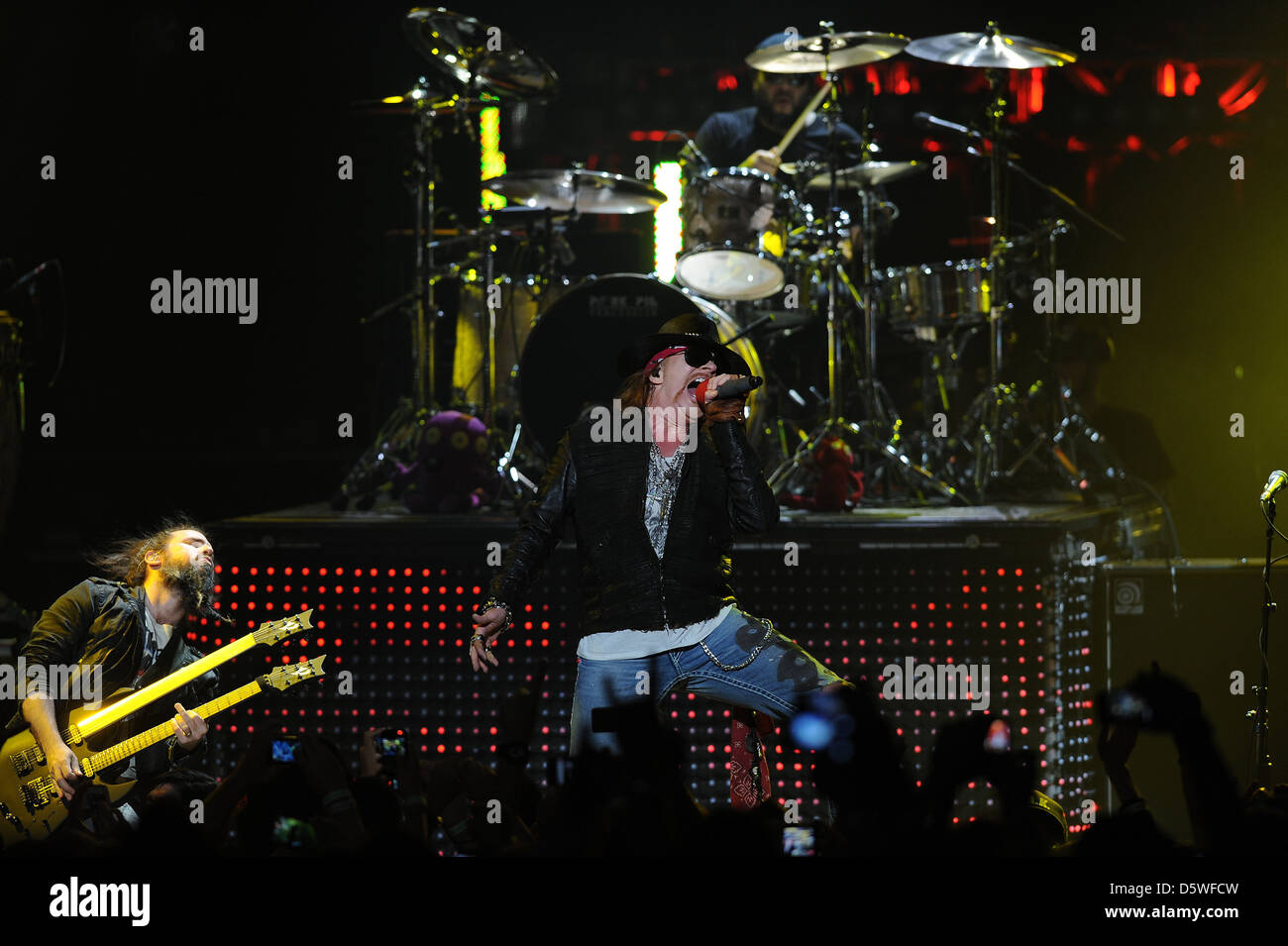 Axl Rose Guns N' Roses perform at the Fillmore Miami Beach Miami Beach ...
