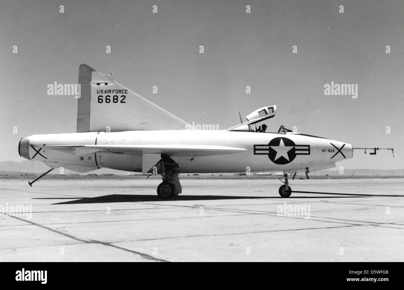 The Convair XP-92A 'Dart' was a prototype interceptor aircraft tested ...
