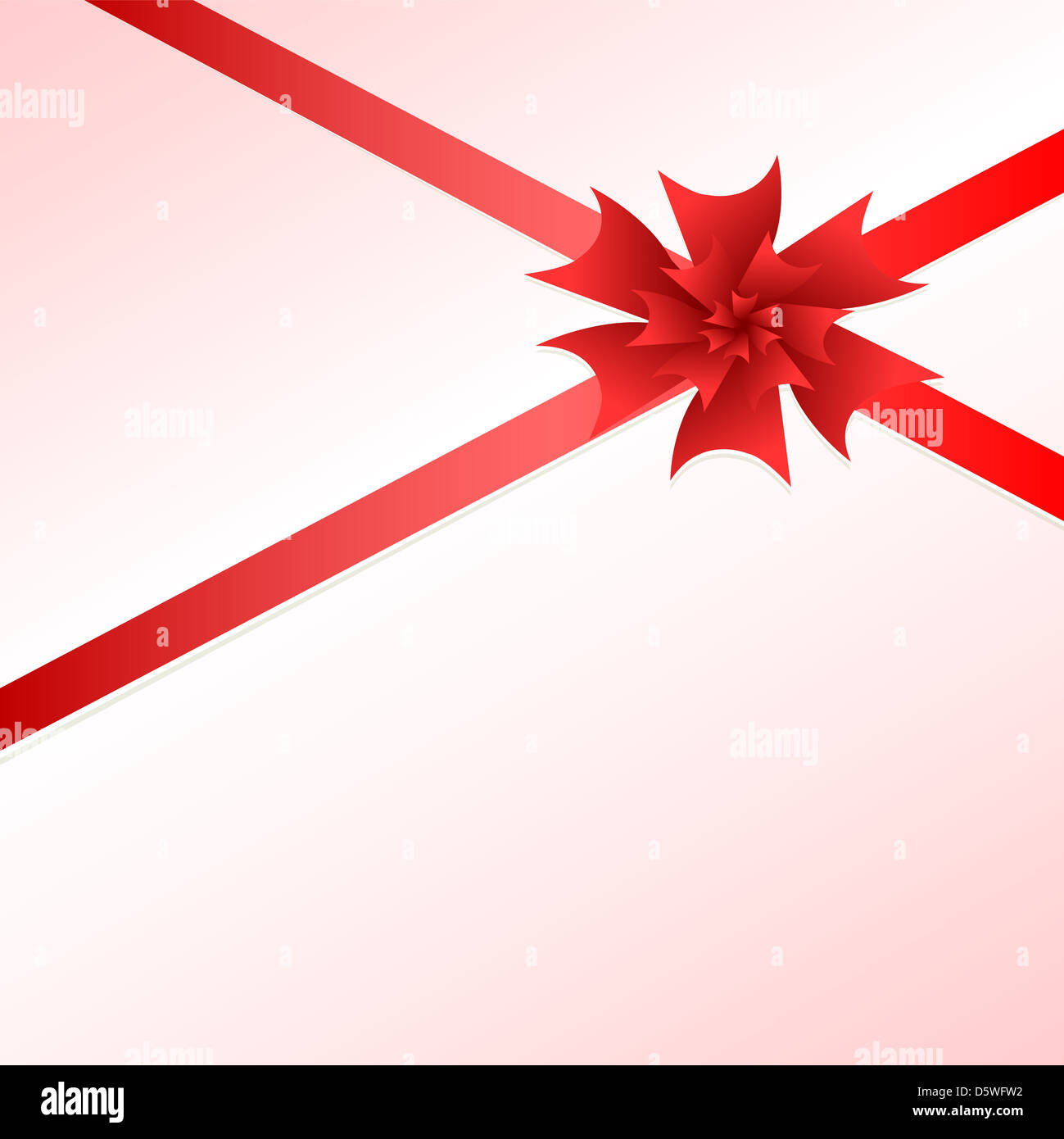 Shiny red satin ribbon hi-res stock photography and images - Alamy