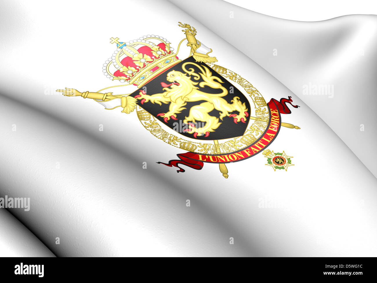 Belgium Coat of Arms. Close Up Stock Photo - Alamy