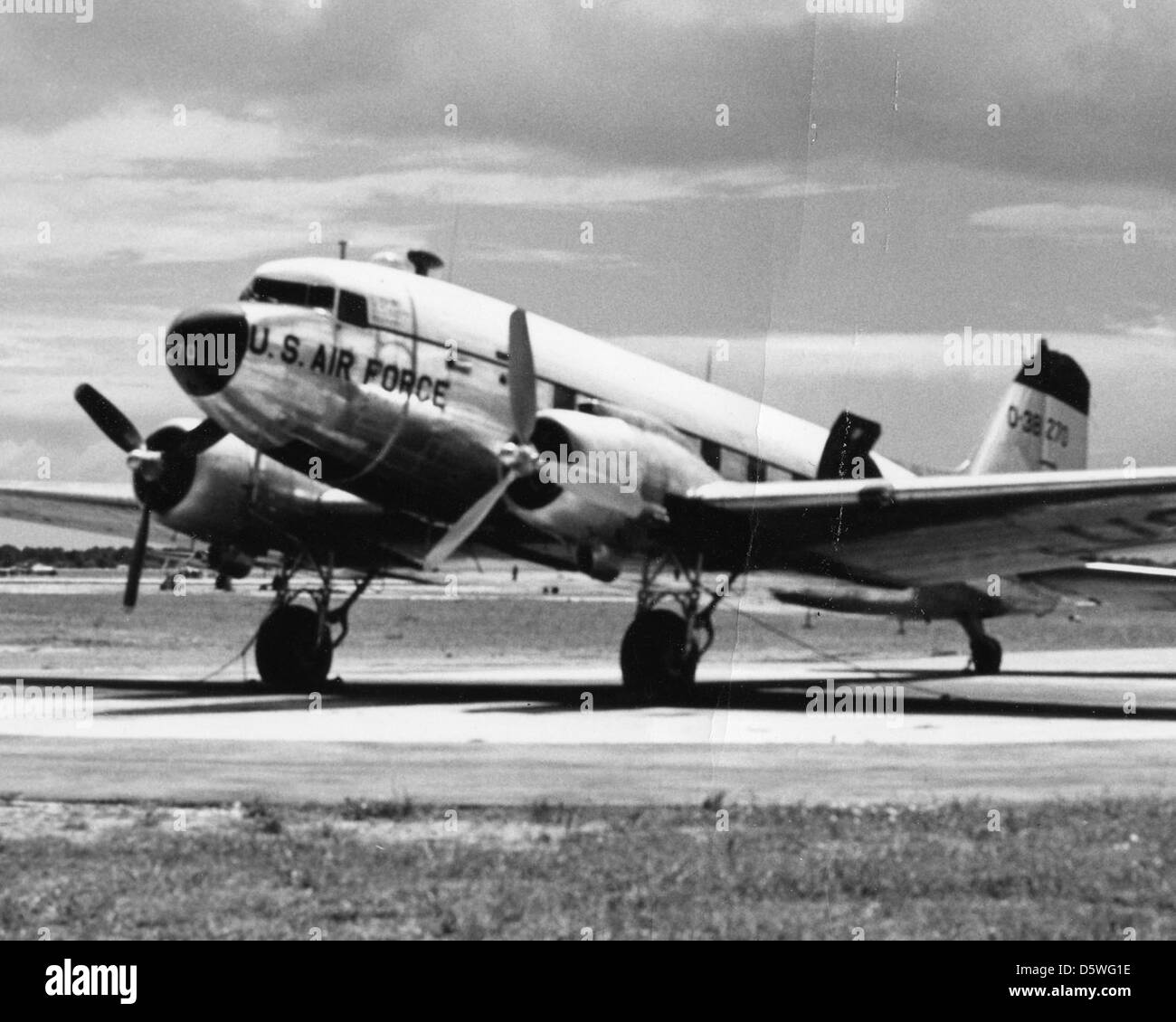 The Douglas C-47, a military transport aircraft, was widely used during ...