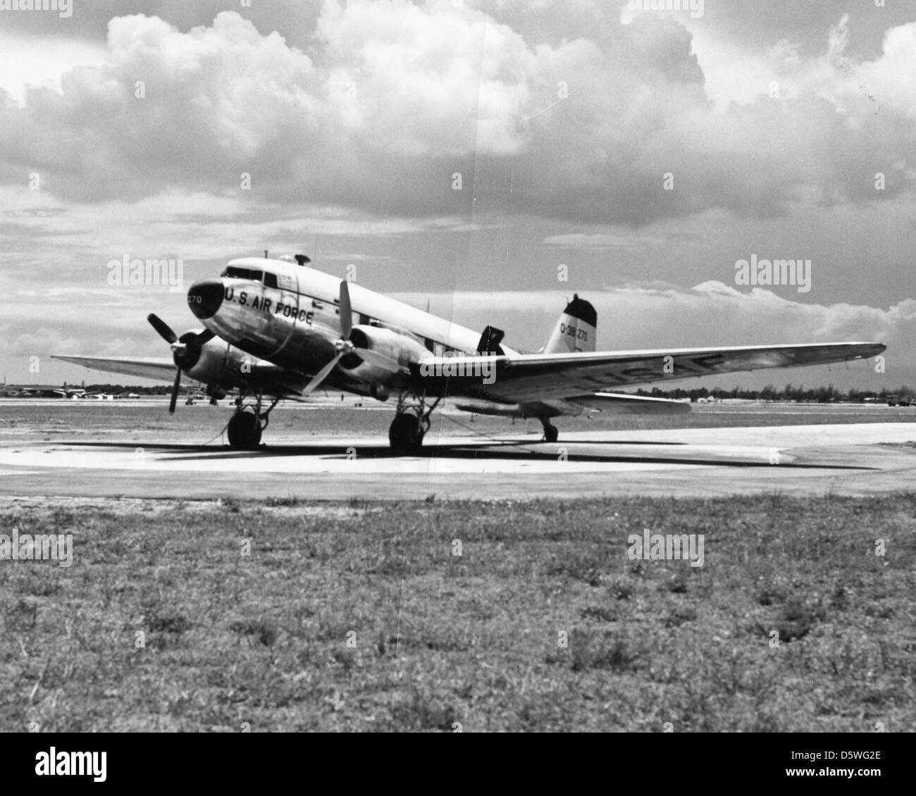 The Douglas C-47 was a military transport aircraft used extensively ...
