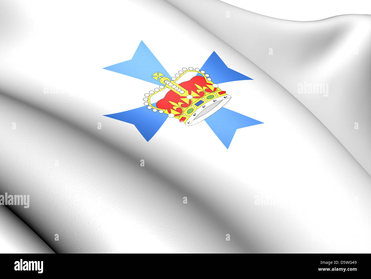 State Badge of Queensland Stock Photo - Alamy