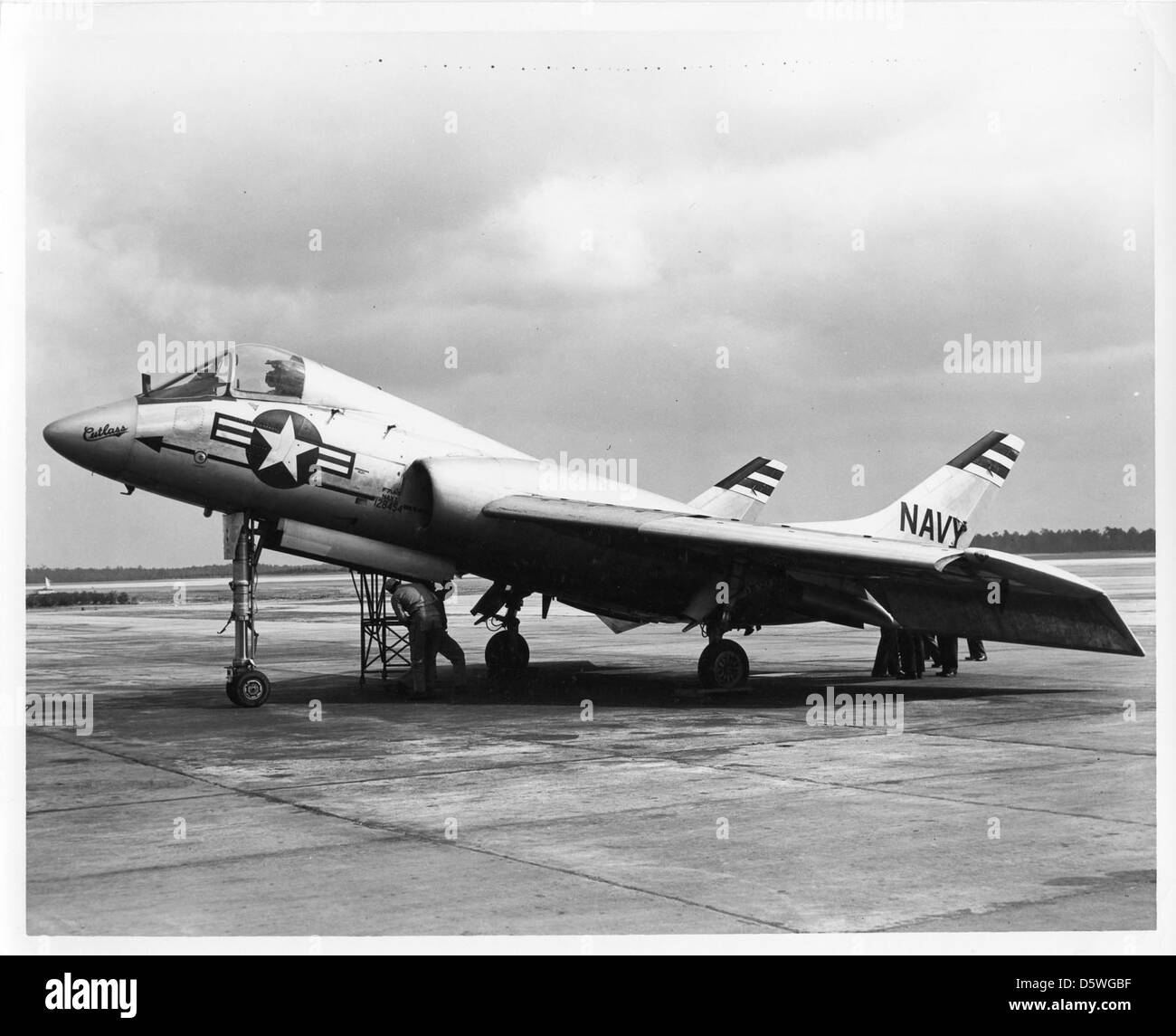 Vought F7U-3 "Cutlass Stock Photo - Alamy