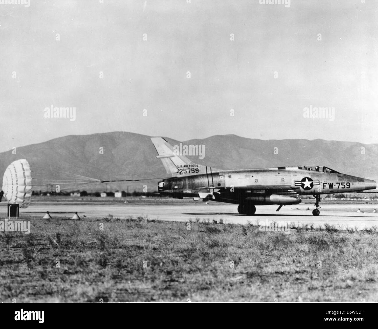 The North American F-100A Super Sabre was the first operational ...