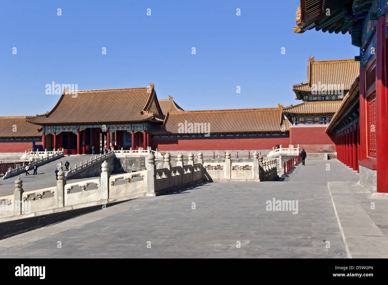 China red buildings hi-res stock photography and images - Alamy