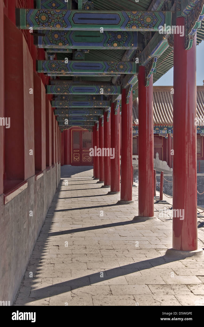 China red buildings hi-res stock photography and images - Alamy