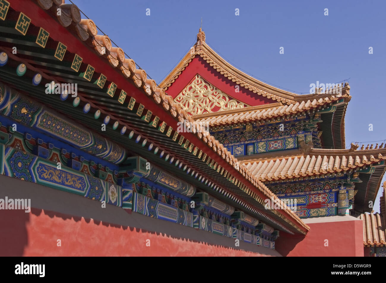 China Beijing Forbidden City Building Stock Photo - Alamy